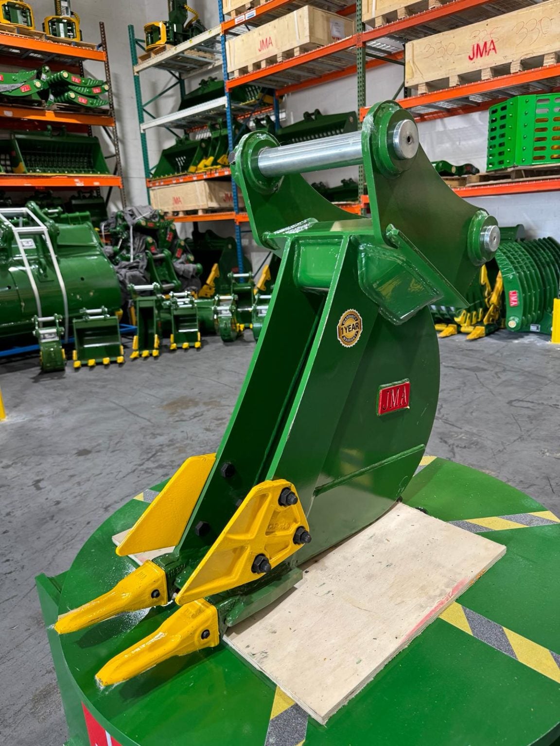 6" Trenching Bucket for Backhoe Loaders. 50mm | 45mm Pins